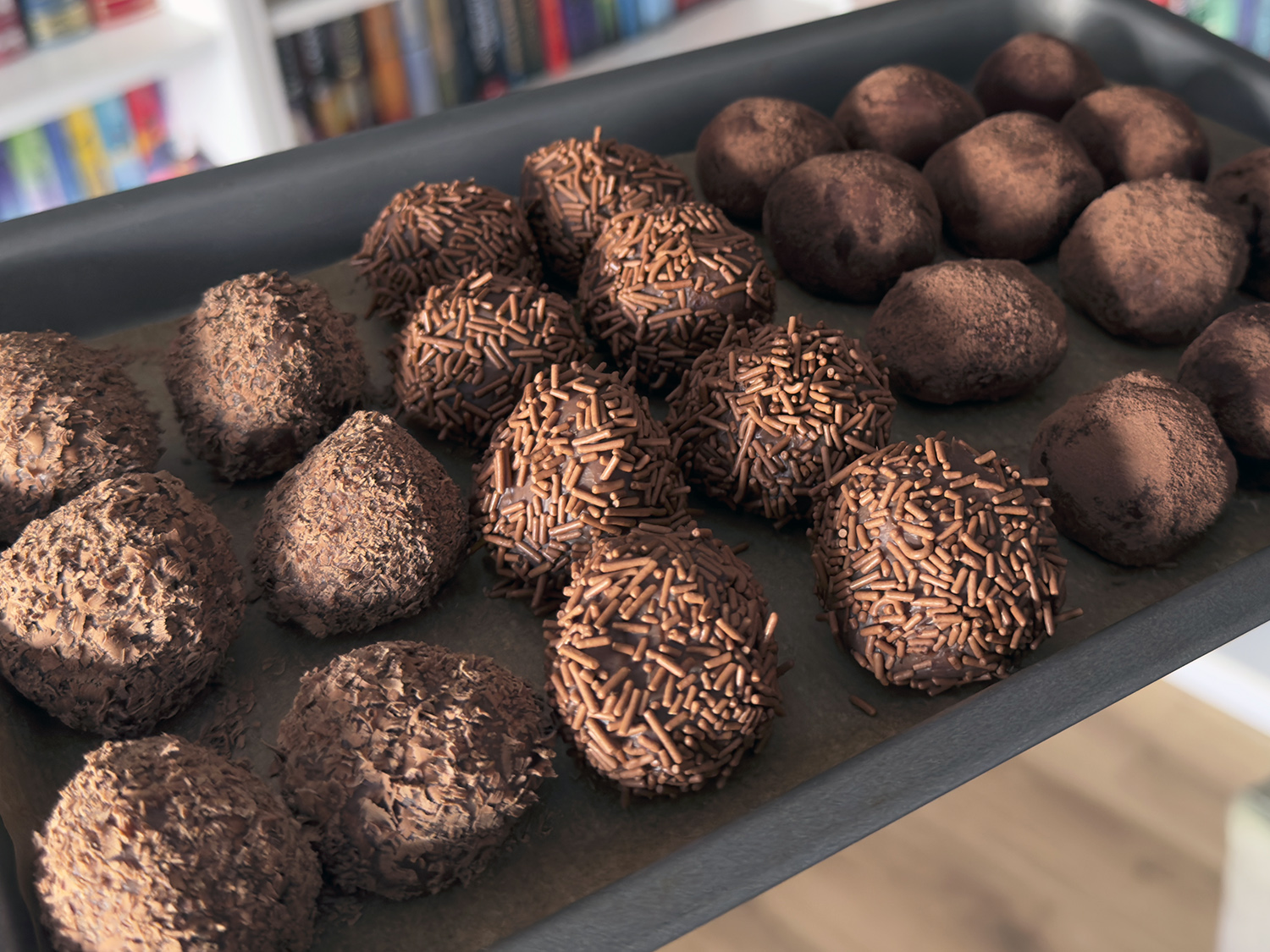 French Chocolate Truffles Easy Recipe - J.D. Jenkins